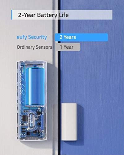 EUFY Wireless Door Entry Sensor Add On - T8900CD4 - Hear for Less